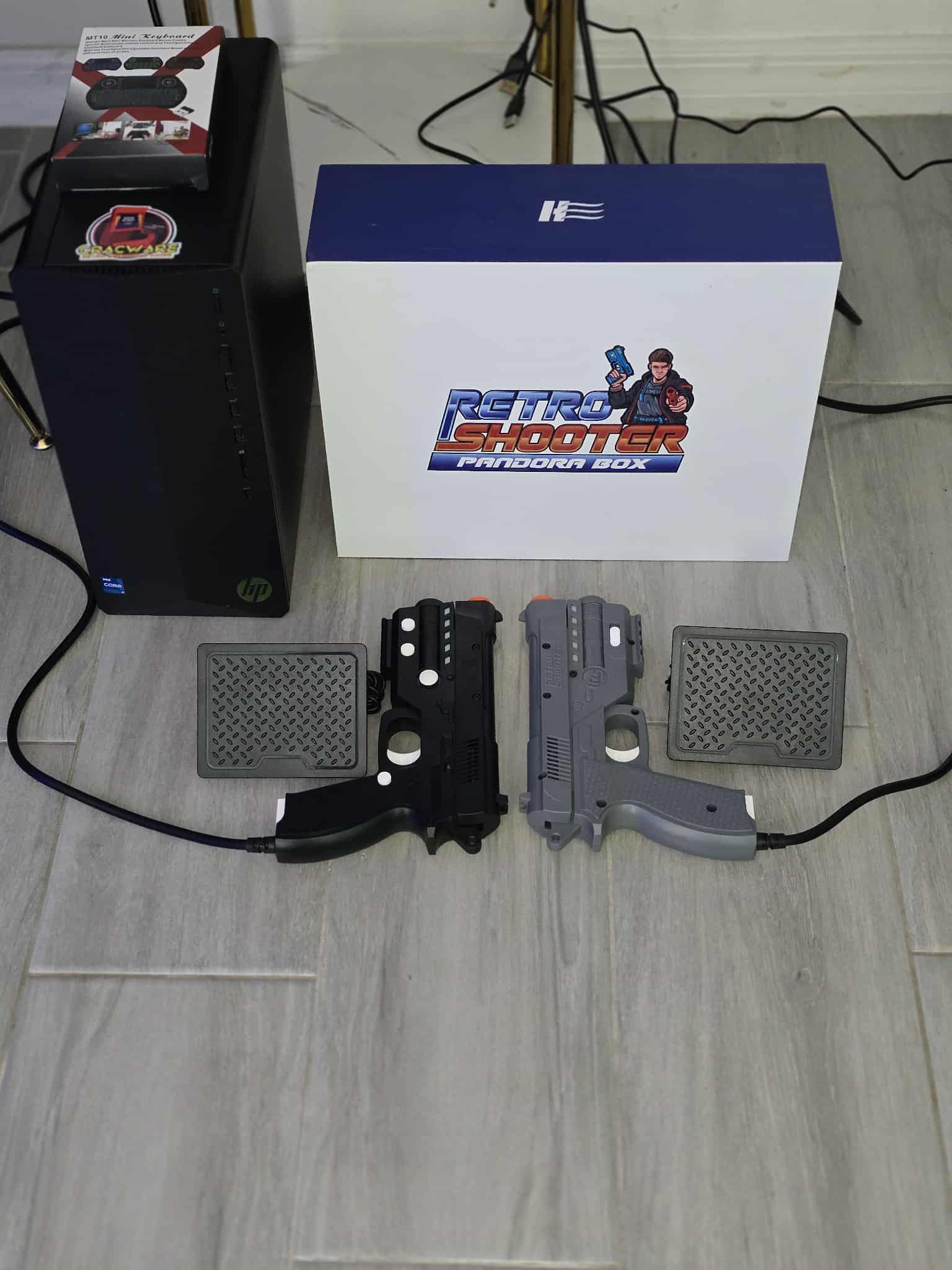 8TB MODERN ARCADE/LIGHT GUNS RETROSHOOTER COMPLETE RS3 REAPER V2 GUNS ...