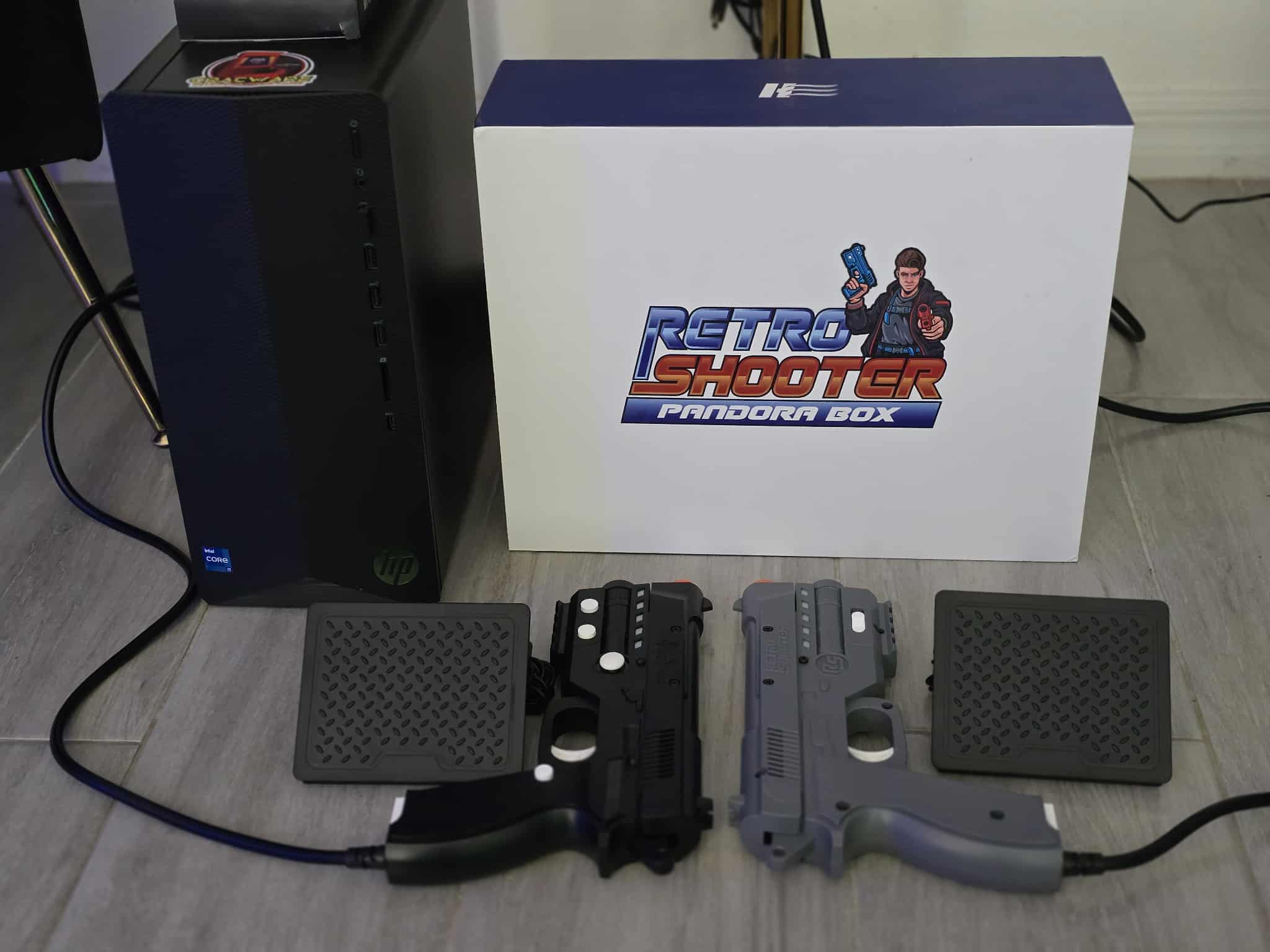 8TB MODERN ARCADE/LIGHT GUNS RETROSHOOTER COMPLETE RS3 REAPER V2 GUNS ...